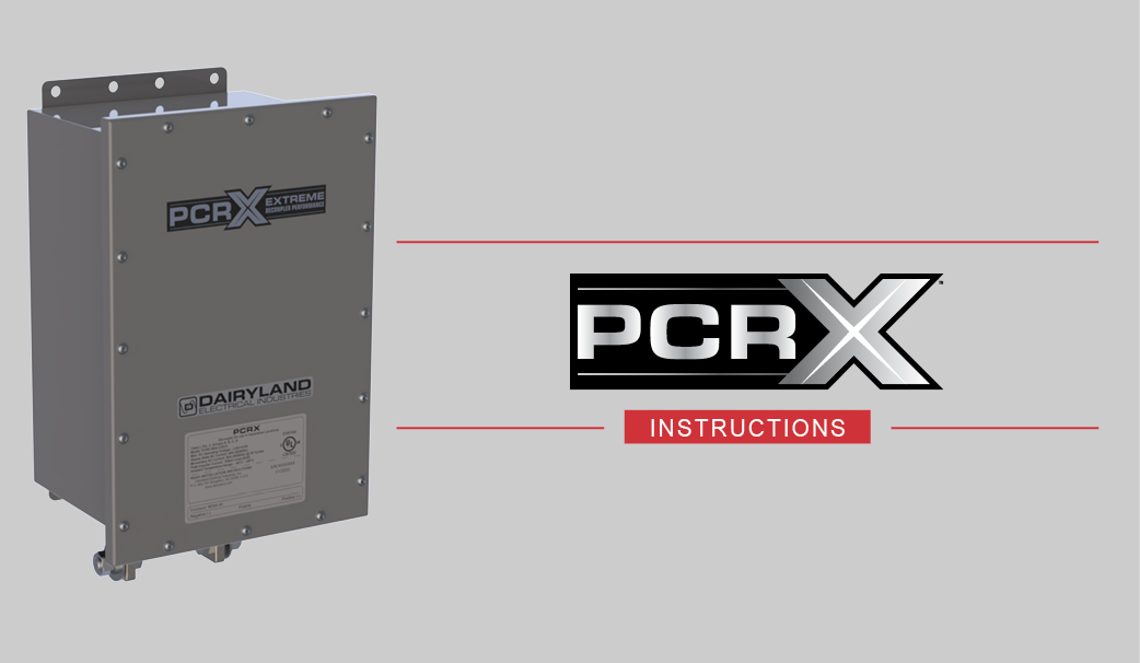 PCRX Installation Instructions - Dairyland Electrical Industries